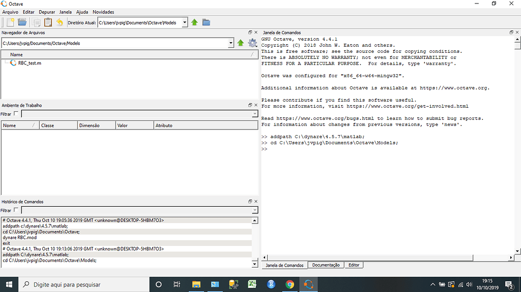 Problems With Running Dynare in Octave - Installation and Setup - Dynare Forum