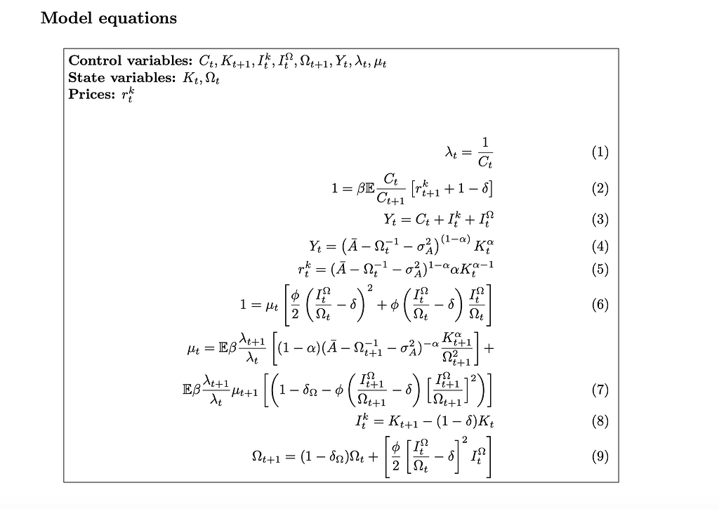 5 Eigenvalue S Larger Than 1 In Modulus For 4 Forward Looking Variable S Timing Issue