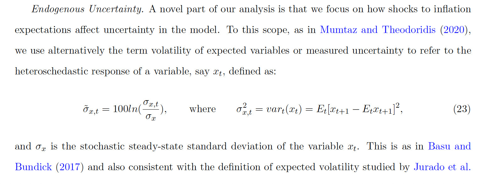 How to define the variable of stochastic steady state? - Stochastic ... How to define the variable of stochastic steady state? - Stochastic ...